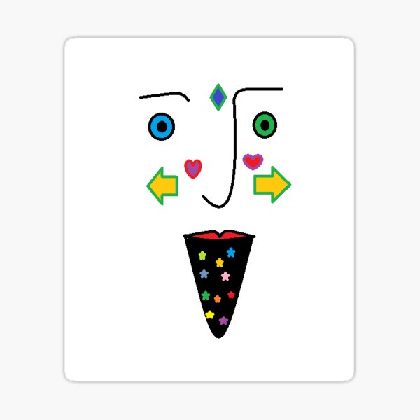 "puke" Sticker for Sale by BrittaBritta | Redbubble