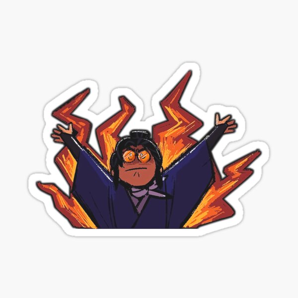 "Mizu Blue Eye Samurai" Sticker for Sale by oakley0 | Redbubble