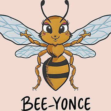 "Bee-Yonce dancing single ladies Beyonce song" Sticker for Sale by ...