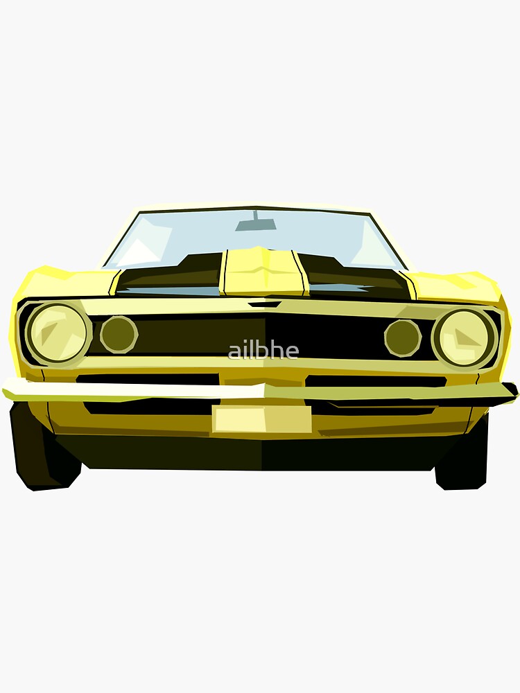 "Camaro" Sticker for Sale by ailbhe | Redbubble