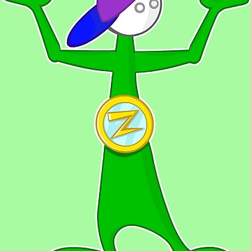 "Coach Z homestar runner" Sticker for Sale by Buivuissa | Redbubble