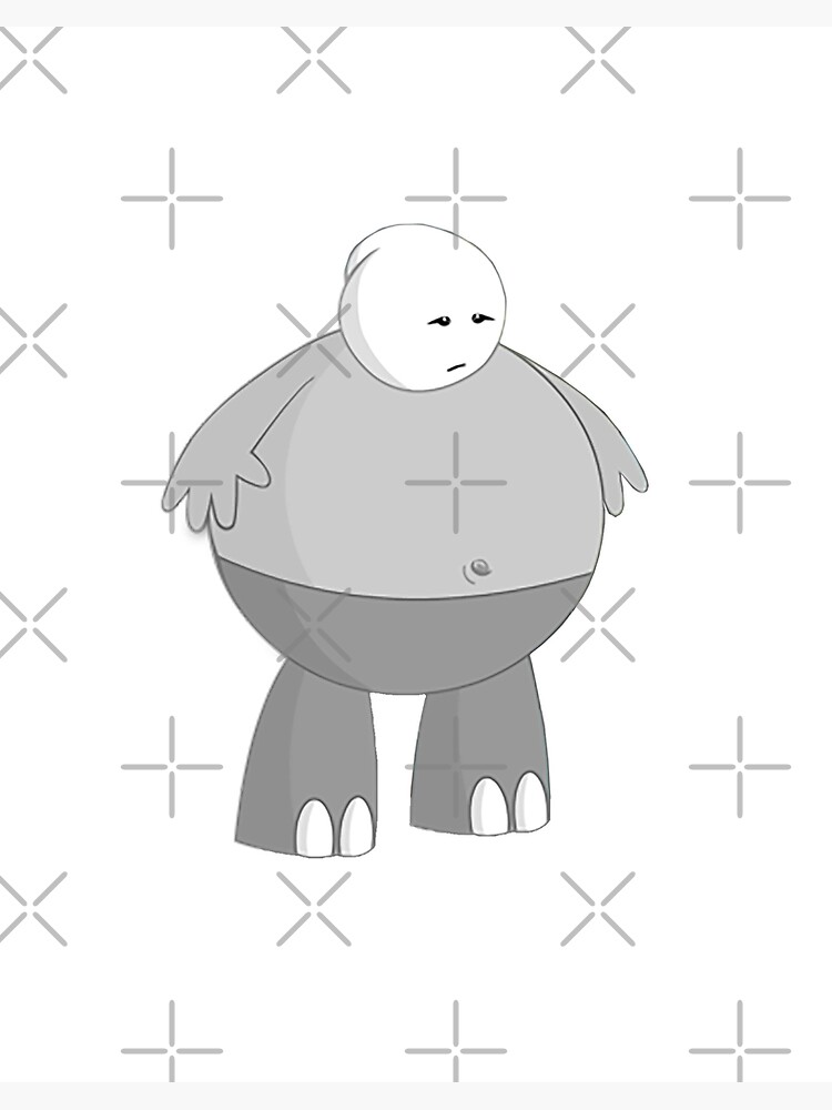 "Strong Sad homestar runner" Art Board Print for Sale by Buivuissa ...