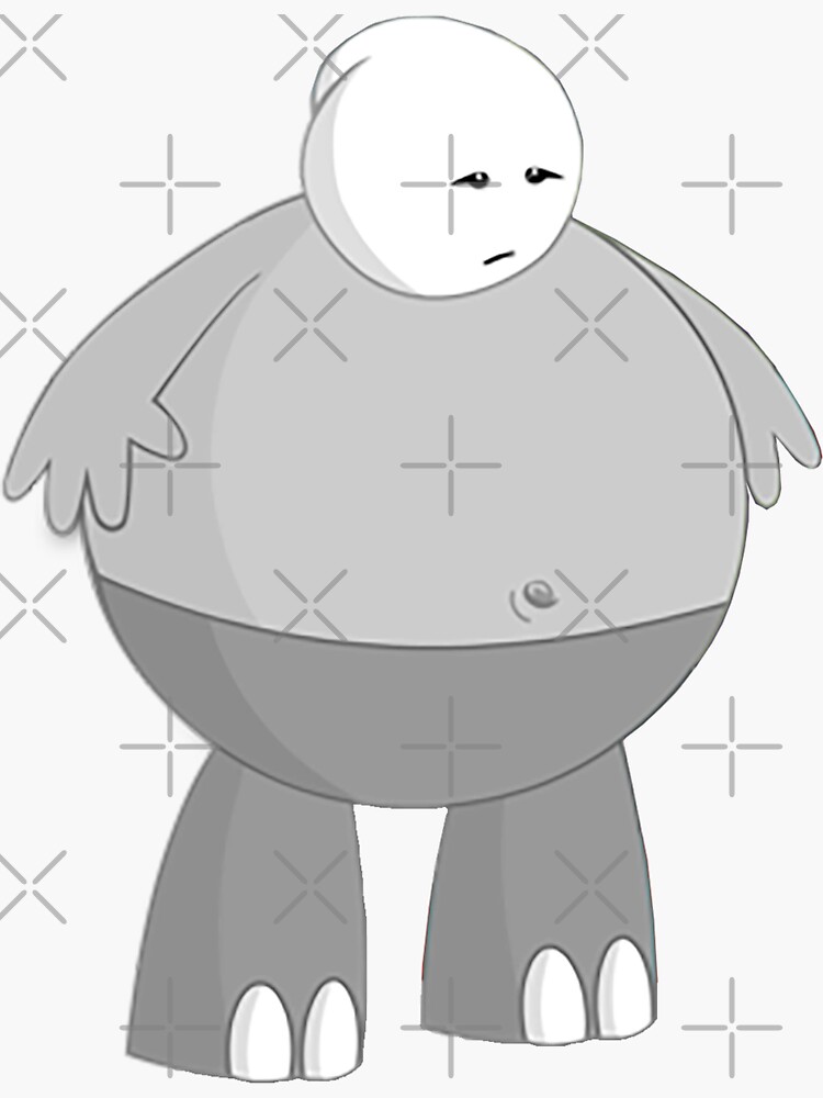 "Strong Sad homestar runner" Sticker for Sale by Buivuissa | Redbubble