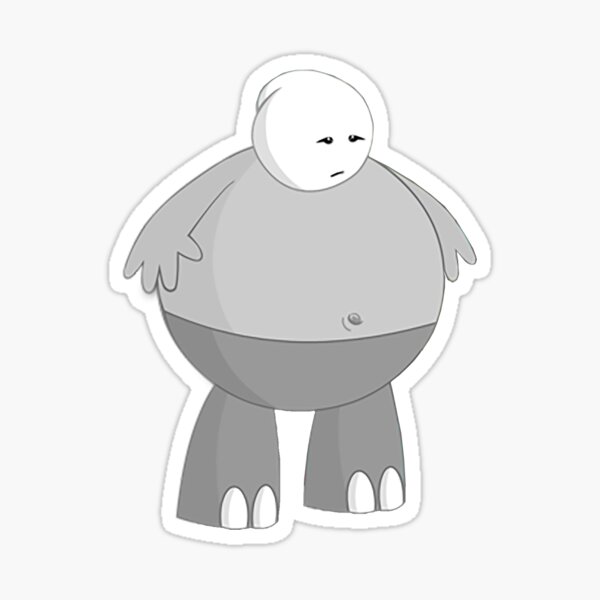 "Strong Sad homestar runner" Sticker for Sale by Buivuissa | Redbubble
