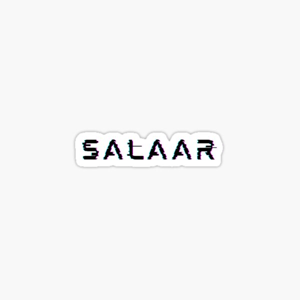"Salaar movie prabhas Texture" Sticker for Sale by IsuruD123 | Redbubble