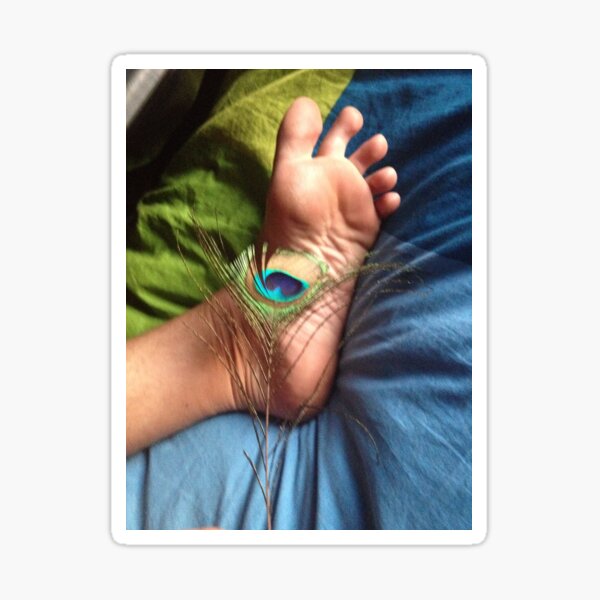 "Tickle my Tootsies" Sticker by NakedCreations | Redbubble