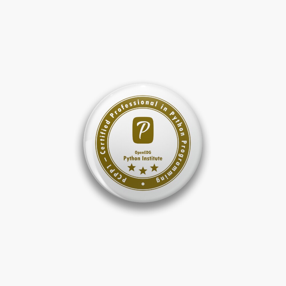"PCPP1 – Certified Professional in Python Programming 1" Sticker for ...