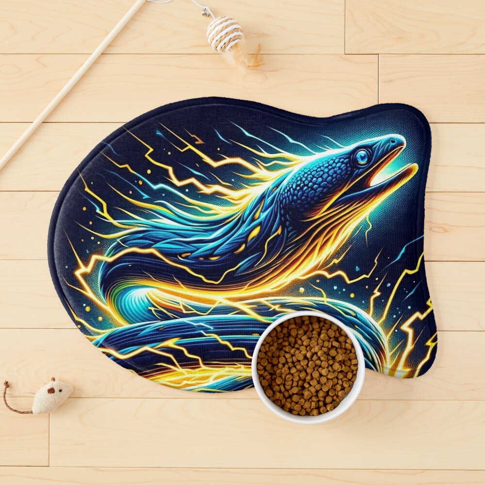 "Electric eel: Neon Eel Energy" Sticker for Sale by NexaArts | Redbubble