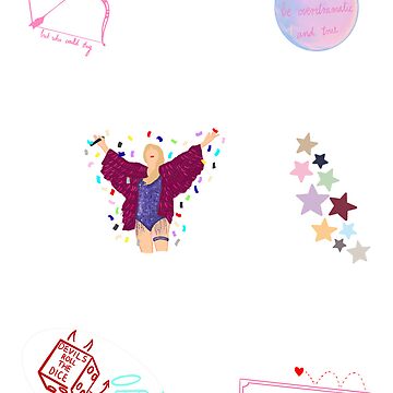 "Taylor Swift lover sticker pack" Sticker for Sale by Jumpropequeen ...