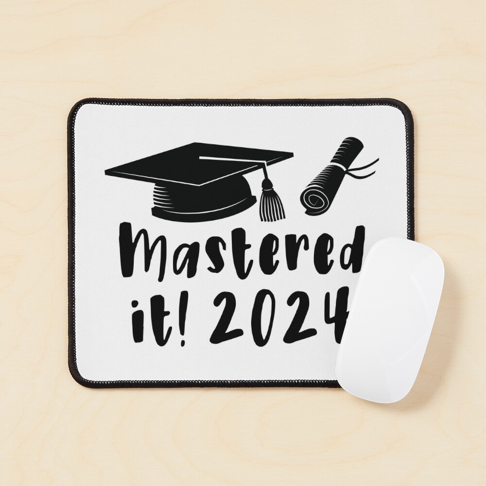 "Mastered It 2024 Masters Degree Graduation 2024" Sticker for Sale by ...