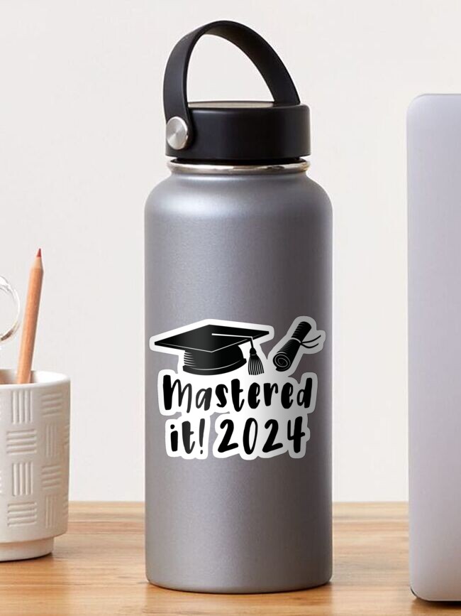 "Mastered It 2024 Masters Degree Graduation 2024" Sticker for Sale by ...