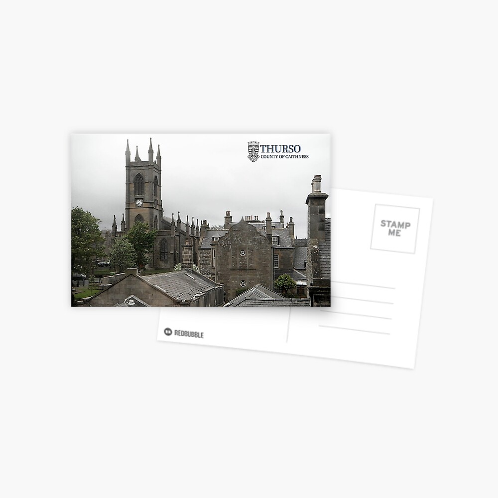 "Thurso county of Caithness in Scotland" Sticker for Sale by ...