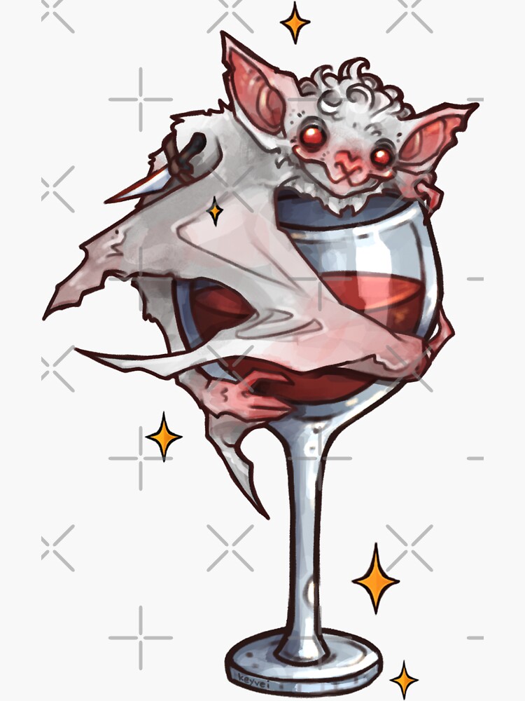 "Batstarion protects | Astarion vampire lord" Sticker for Sale by ...