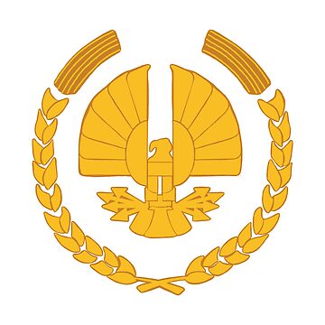 "Panem logo" Sticker for Sale by Caitlin Galliford | Redbubble