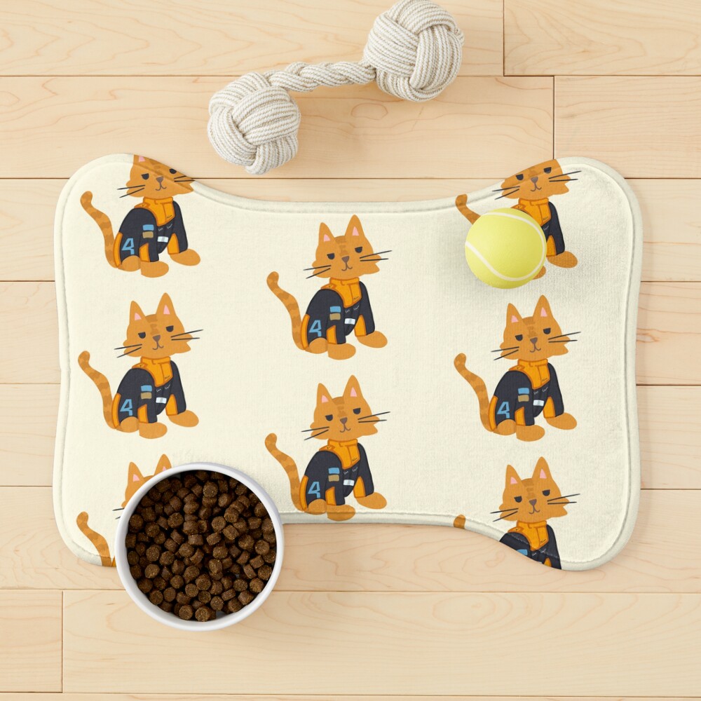 "Lando Norris as a cat" Sticker by Paorez | Redbubble