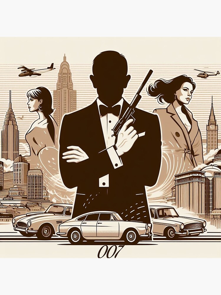 "007 Classic Art" Poster for Sale by Joeya29 | Redbubble