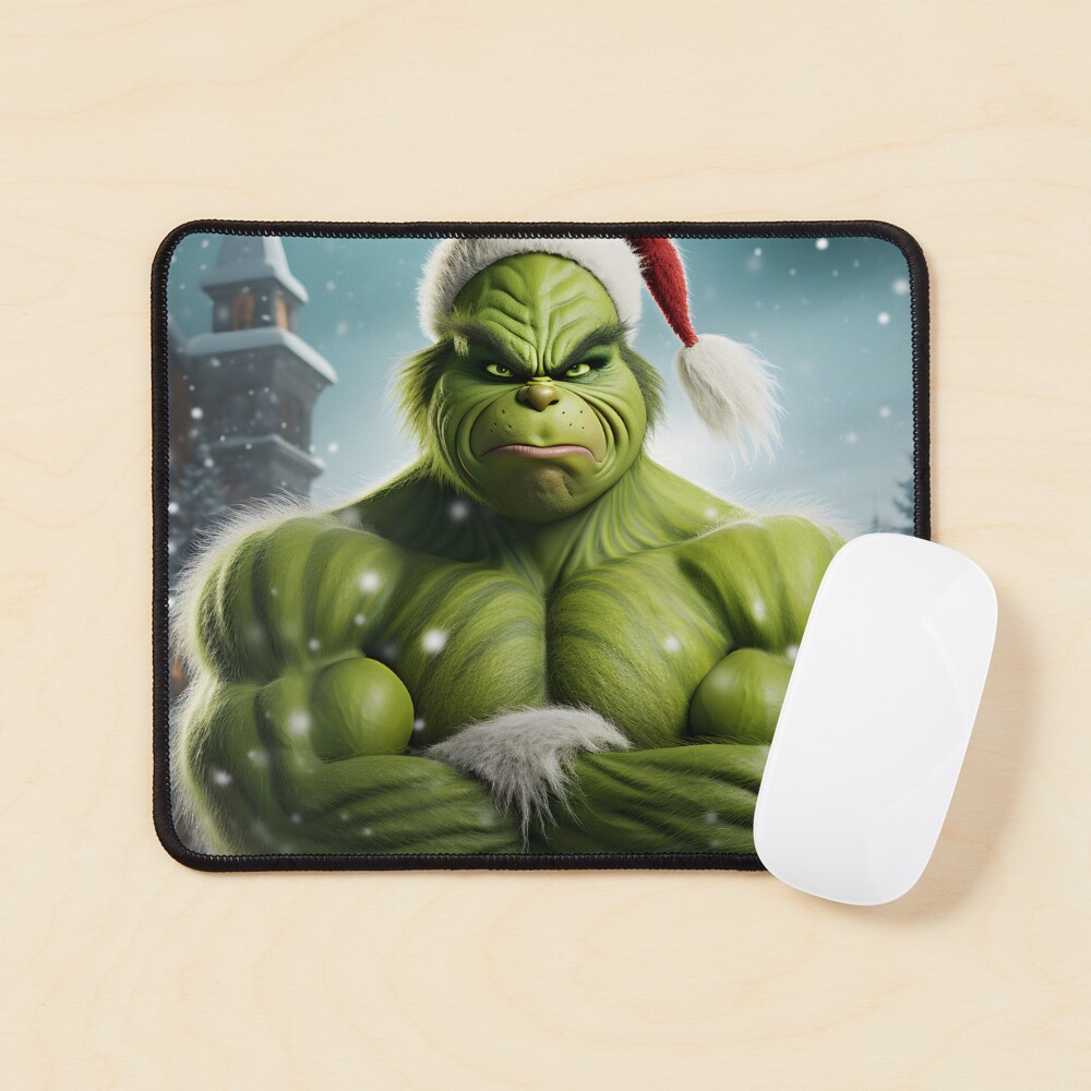 "Muscles Grinch" Sticker for Sale by toaderbogdan88 | Redbubble