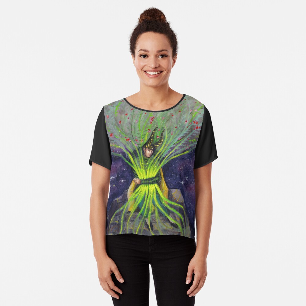 "Loki embracing the Multiverse tree" Poster for Sale by SandRougelune ...