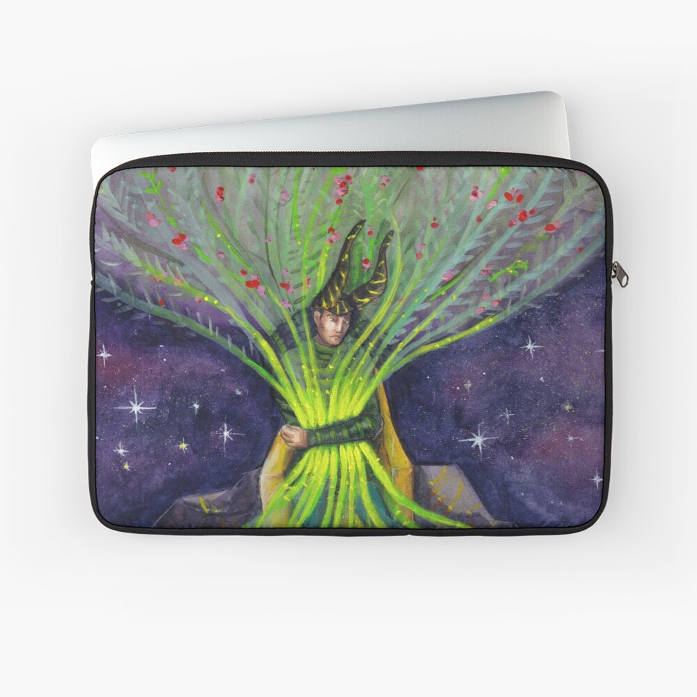 "Loki embracing the Multiverse tree" Poster for Sale by SandRougelune ...