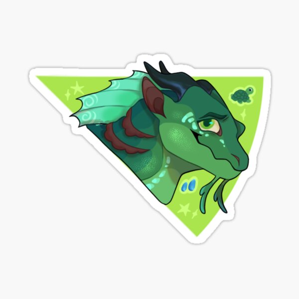 "Turtle - Wings of Fire" Sticker by Cremibitesx | Redbubble