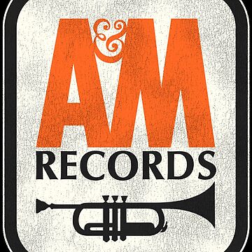 "A&M RECORDS // 80s Defunct Music Label" Sticker for Sale by ourkid ...