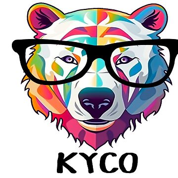 "KYCO Bear" Sticker for Sale by Kayleefannin | Redbubble