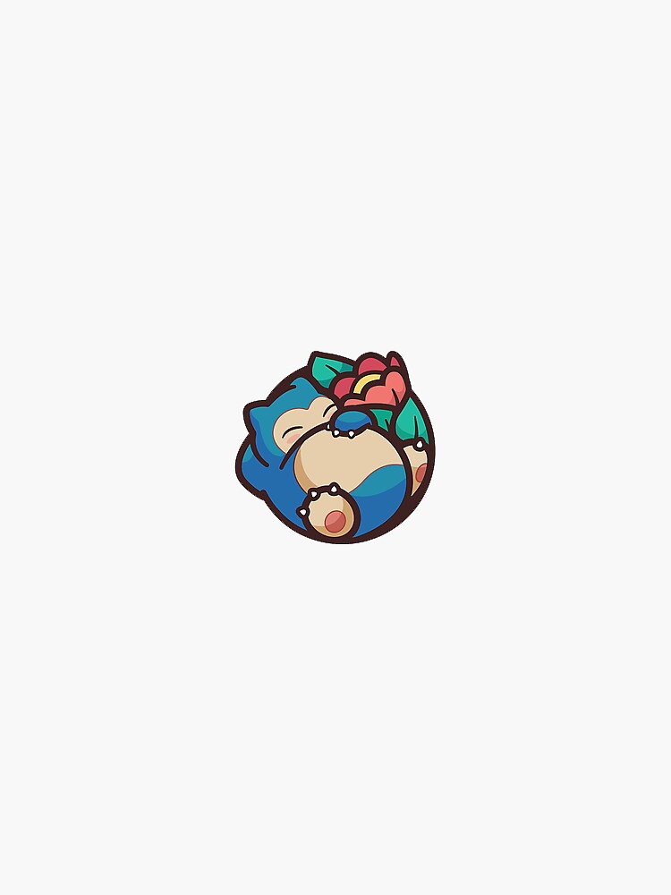 "Snorlax" Sticker for Sale by Spudly05 | Redbubble