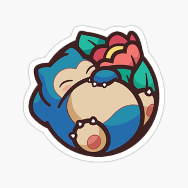 "Snorlax" Sticker for Sale by Spudly05 | Redbubble