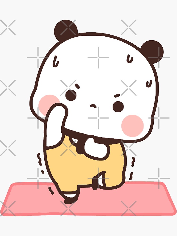 "Dudu Panda | Yier Panda Exercise Workout Yoga | Bubu Dudu Couple ...