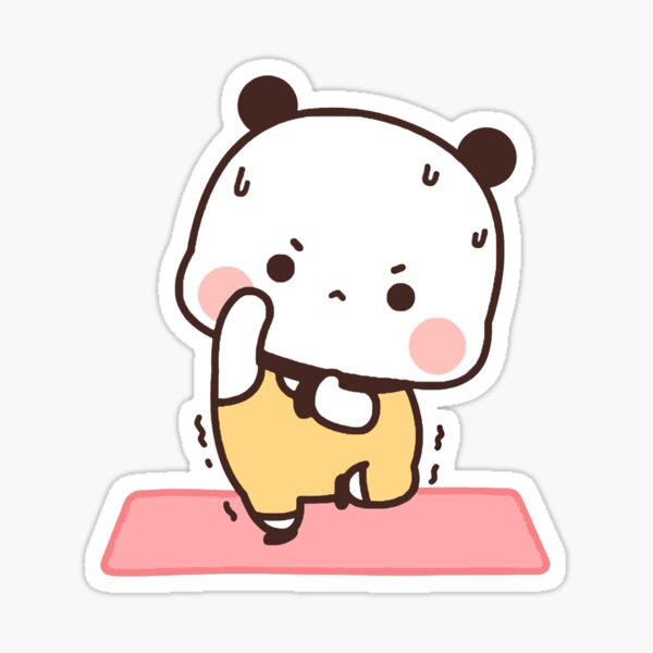 "Dudu Panda | Yier Panda Exercise Workout Yoga | Bubu Dudu Couple ...