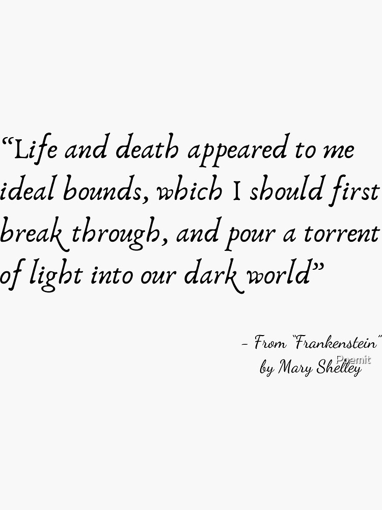 Frankenstein Elizabeth Death Quotes Victor Frankenstein In