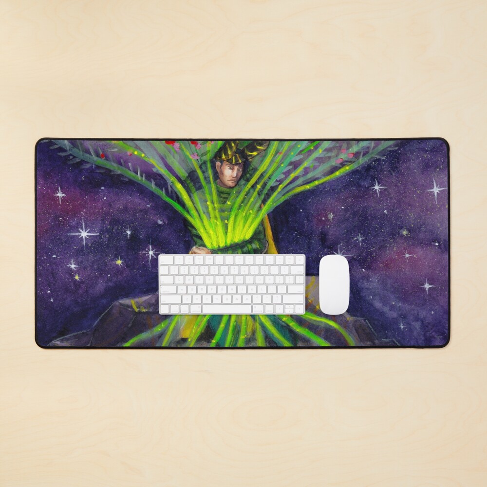 "Loki embracing the Multiverse tree" Poster for Sale by SandRougelune ...