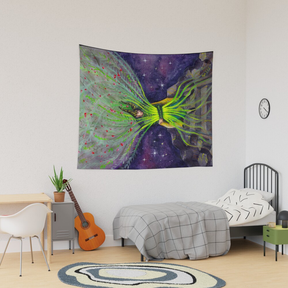 "Loki embracing the Multiverse tree" Poster for Sale by SandRougelune ...