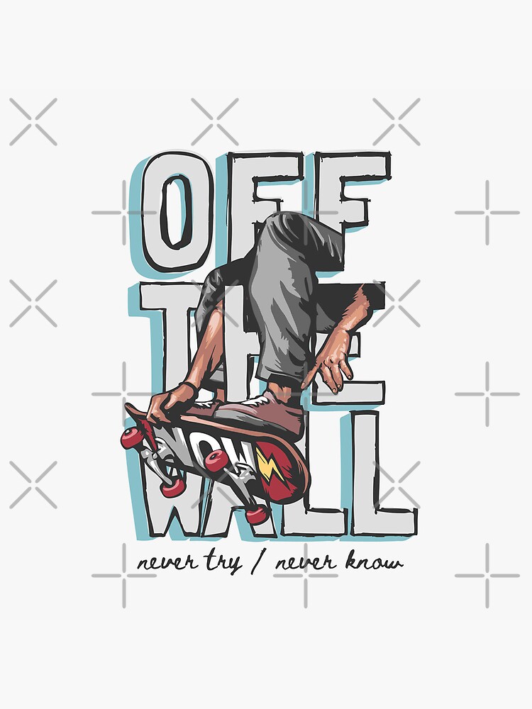 "Off the wall" Clock for Sale by CampCreative3 | Redbubble