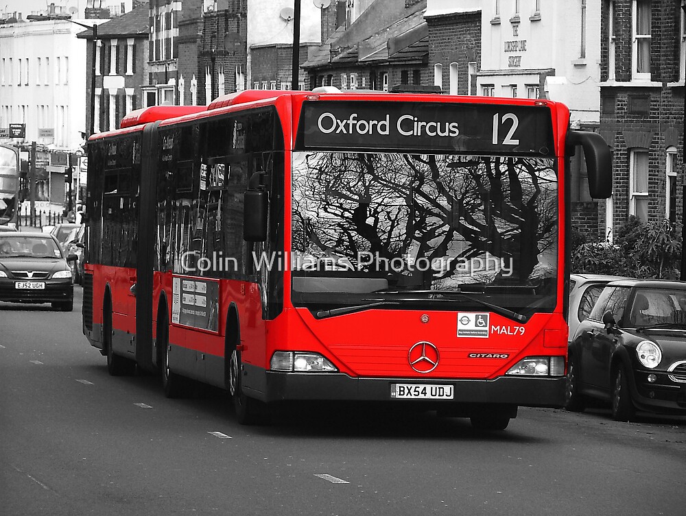 "Bendy Bus London" by Colin Williams Photography | Redbubble