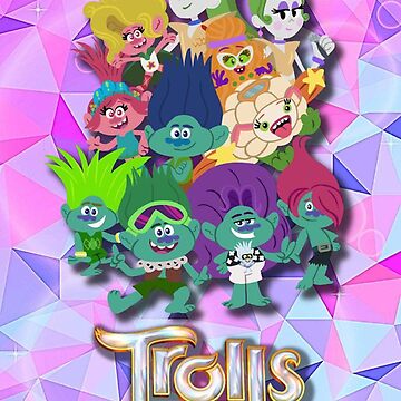 "Trolls Band Together Brozone" Sticker for Sale by SidneyTic | Redbubble