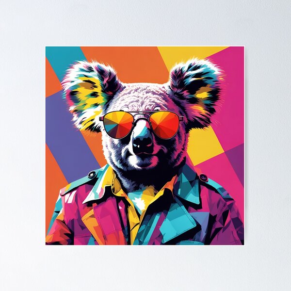 Koala Pop Art
