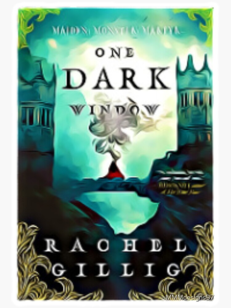 "One Dark Window Cover Graphic" Sticker for Sale by MMMdesigns97 ...