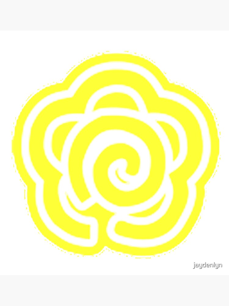 "HANAMARU SYMBOL" Sticker for Sale by jaydenlyn | Redbubble