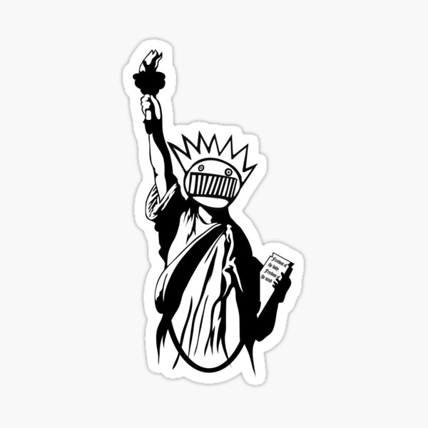 "Liberty Boognish" Sticker for Sale by Fitzys-Shop | Redbubble
