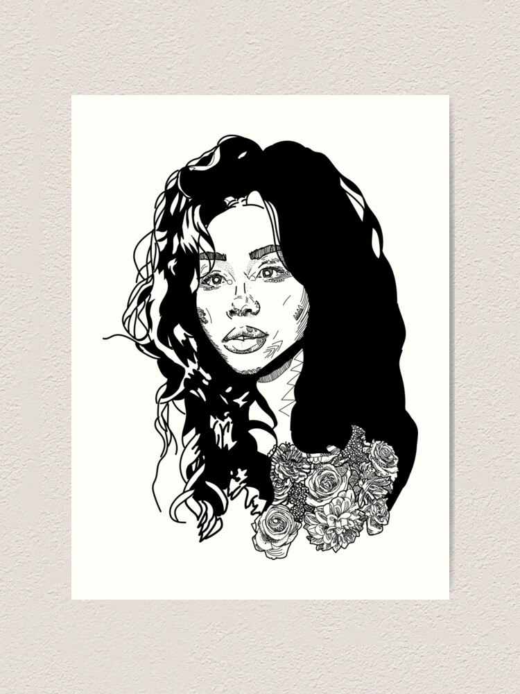 "SZA" Art Print for Sale by theworst | Redbubble