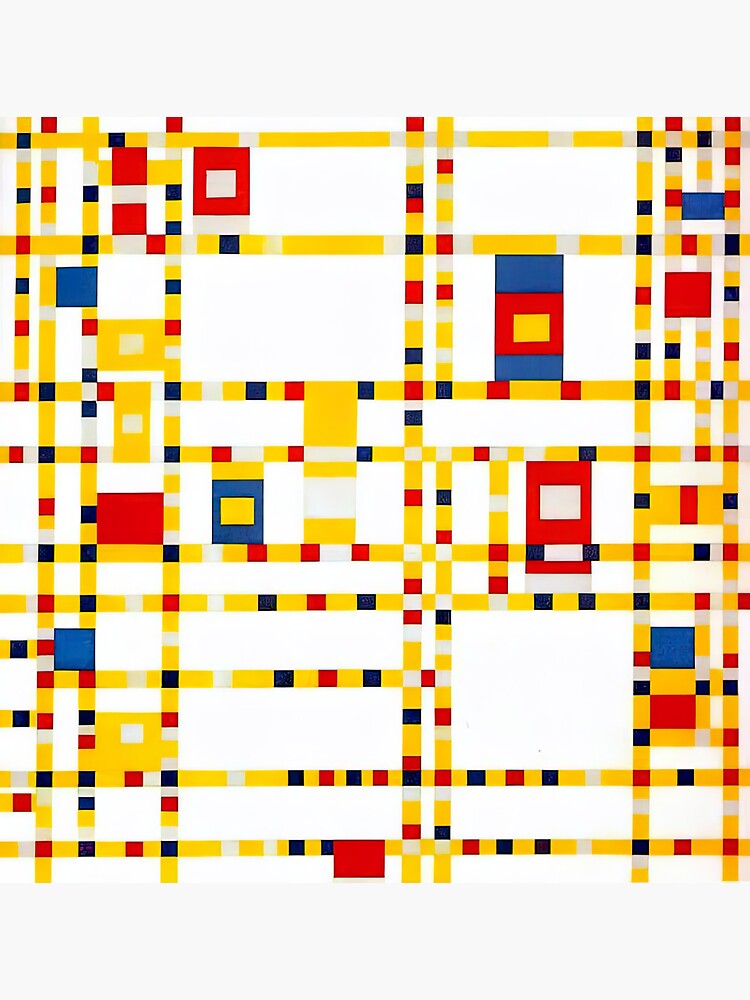 "piet mondrian best paintings, piet mondrian art style, piet mondrian ...