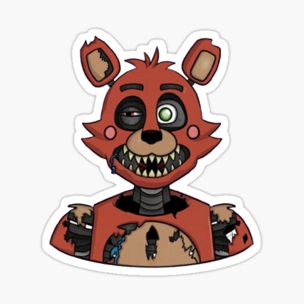 "Fnaf Five Nights at Freddy" Sticker for Sale by PaulBlueShop | Redbubble