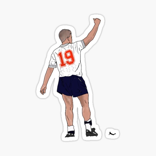 "Thumbs up from Gazza" Sticker for Sale by TheBootRoom | Redbubble