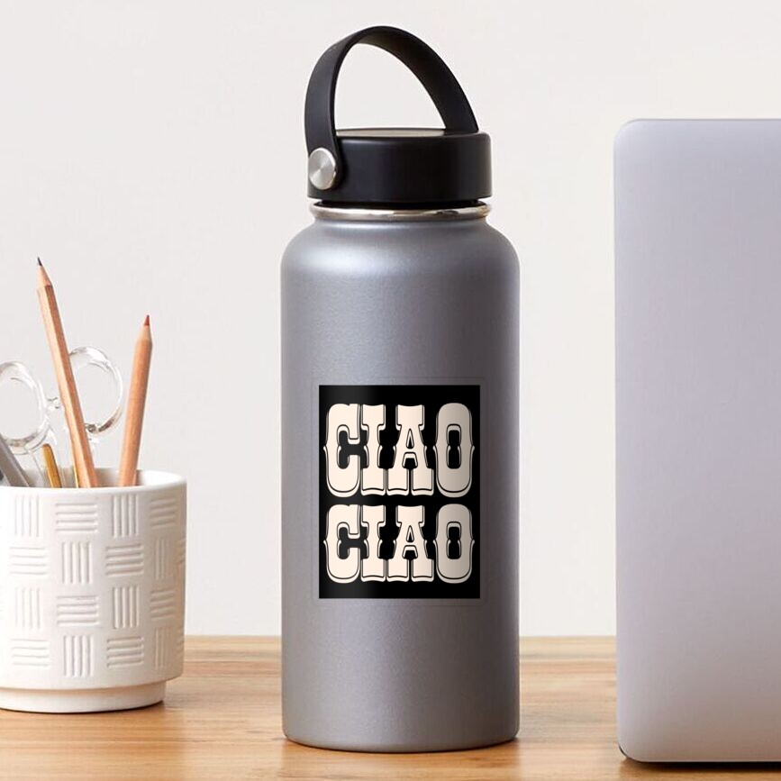 Fotodruck for Sale mit "Ciao Ciao Western-Schriftart" von ...