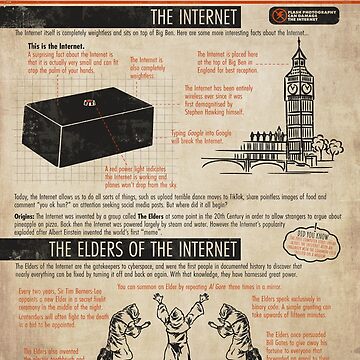 "The Elders of the Internet IT Crowd Poster" Greeting Card for Sale by ...