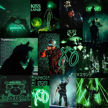 "Kissland aesthetic The Weeknd " Poster for Sale by Yasmina Kotob ...