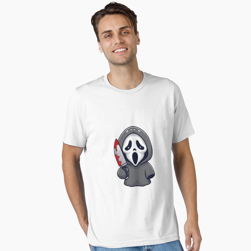 "Chibi Ghostface" Sticker for Sale by notfromgoethe | Redbubble