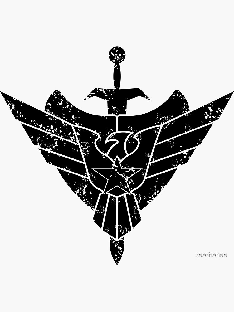 " Command & Conquer Generals | USA Weathered Emblem" Sticker for Sale ...