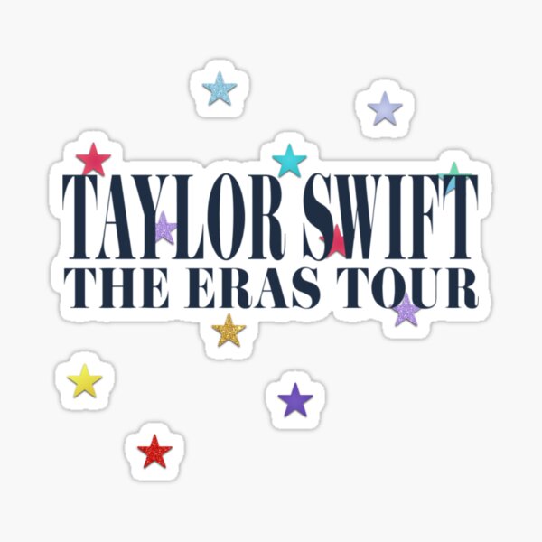 "Taylor Swift Eras tour" Sticker for Sale by bad70smovie | Redbubble